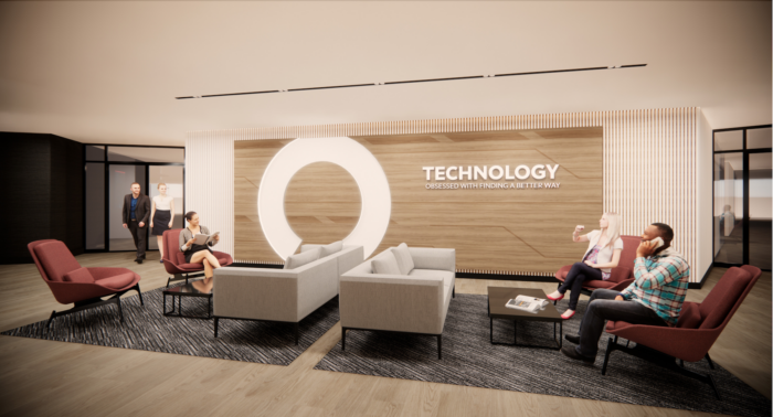 A massive office reno project in Detroit sought to create destination ...